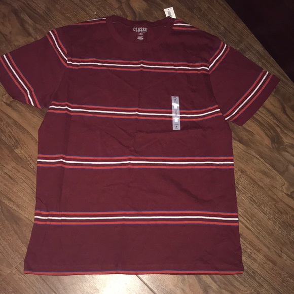 Old Navy | Shirts | Nwt Striped Basic Tee | Poshmark